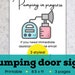 Pumping Door Sign, Breastfeeding Sign for Door, Breastfeeding Sign ...