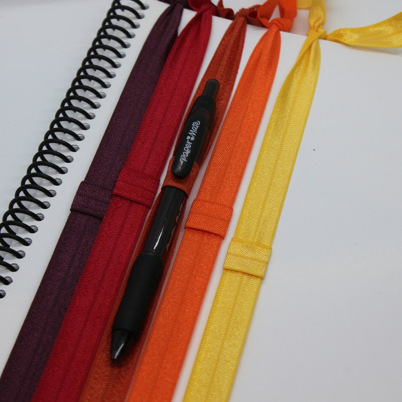 Elastic Band Bookmark - Etsy