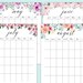 Undated Calendar Template Printable, Blank Portrait Calendar Printable ...