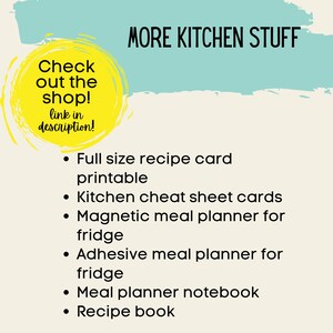 Meal Planning Bundle, Weekly Meal Planner Bundle, Weekly Meal Planner ...