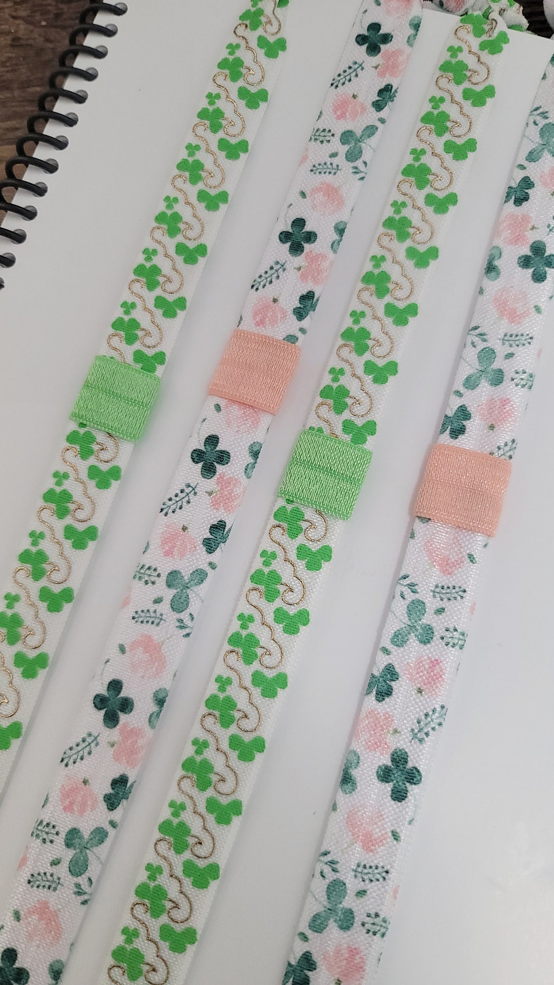 Spring Elastic Planner Band, St. Patrick's Day Planner Accessories ...