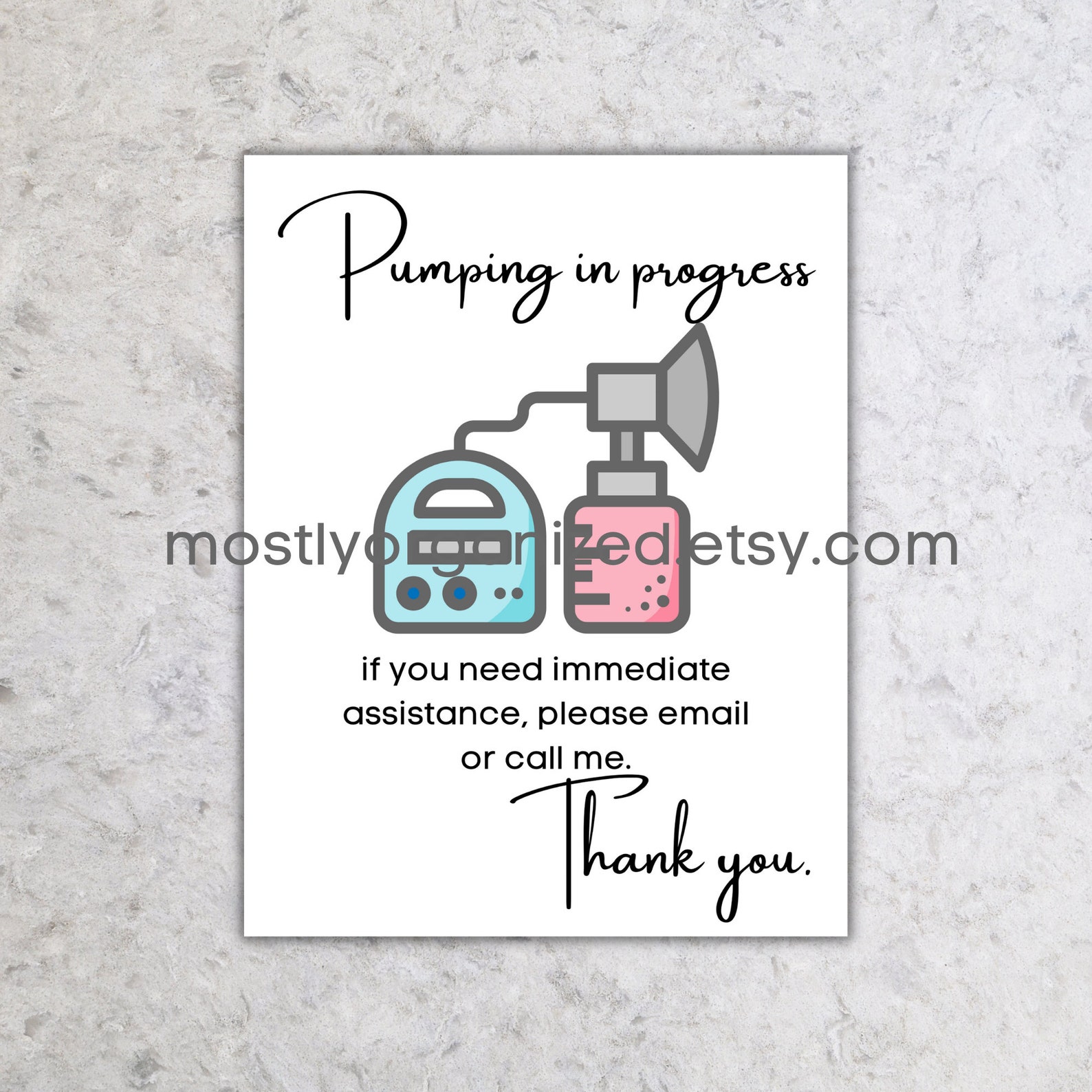 Pumping Room Decor, Pumping in Progress Sign, Nursing Sign, Pumping ...
