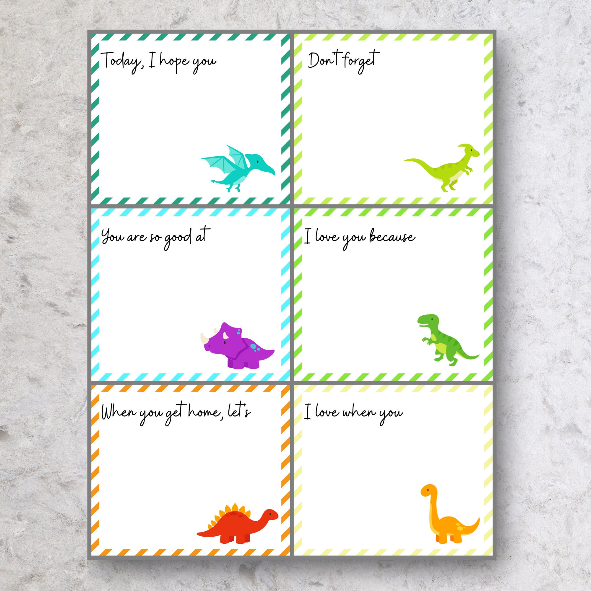 Kids lunchbox notes printable printable encouragement cards | Etsy