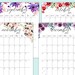 Watercolor 2023 Calendar Printable Monthly Calendar Printable - Etsy
