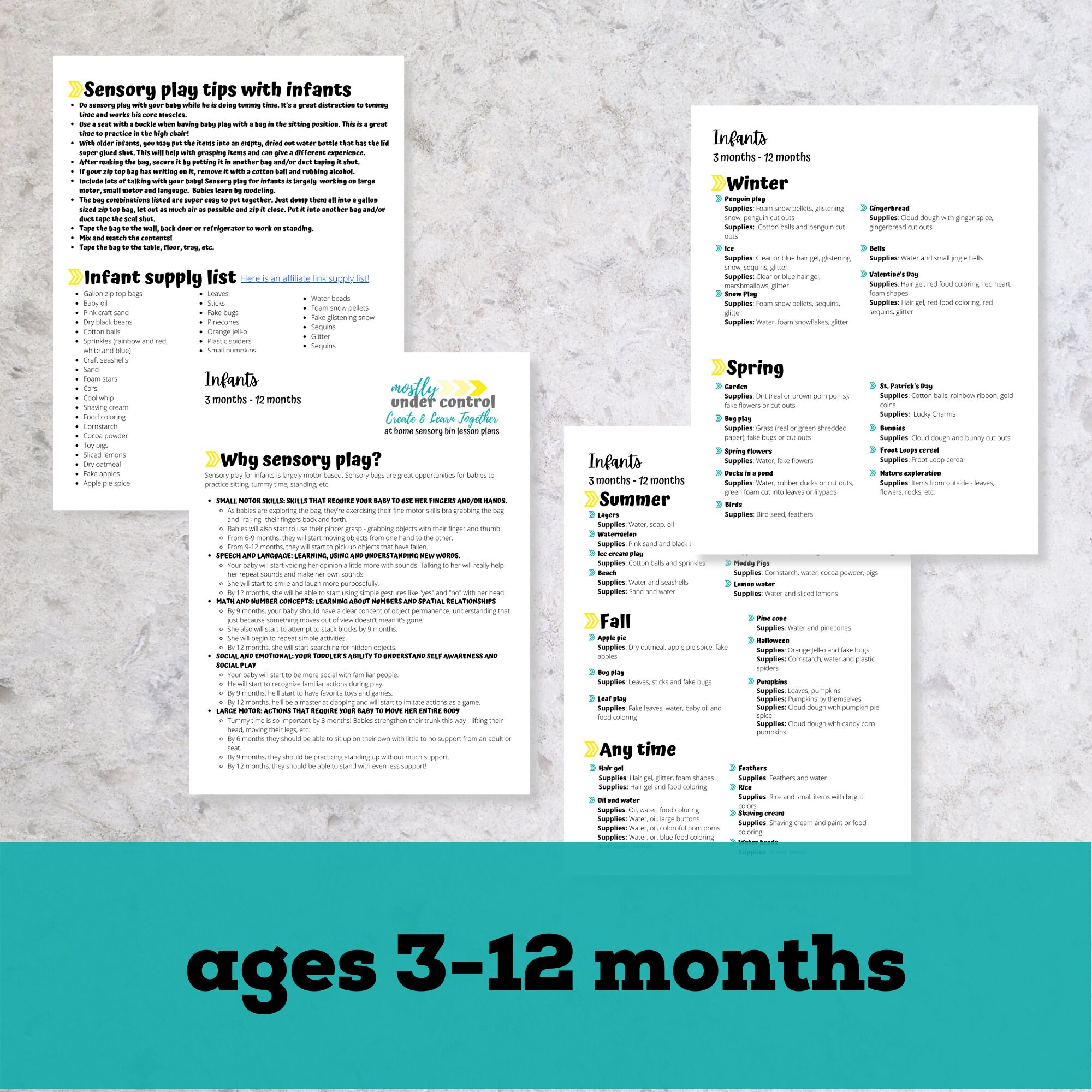 Preschool Printable Pack, Preschool Printable Activity, Preschool Busy ...