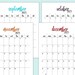 12 Month Calendar 2023, Printable Family Wall Calendar Planner, Office ...