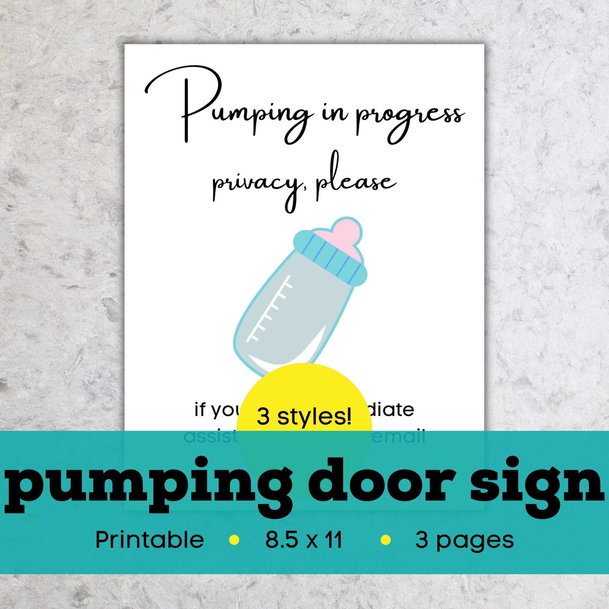 Pumping Room Decor, Pumping in Progress Sign, Nursing Sign, Pumping ...