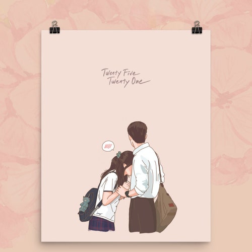 Twenty Five Twenty One Poster Awkward Heedo 25 21 Kdrama - Etsy