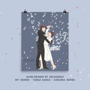 My Demon - Tango Dance - Kdrama Fan Art Poster | Song Kang | Kim Yoo ...