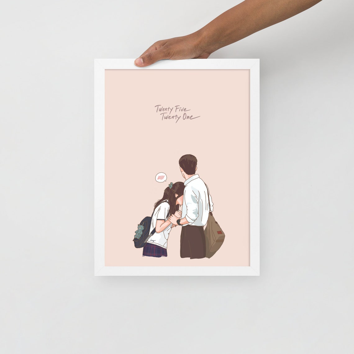 Twenty Five Twenty One Poster Awkward Heedo 25 21 Kdrama - Etsy