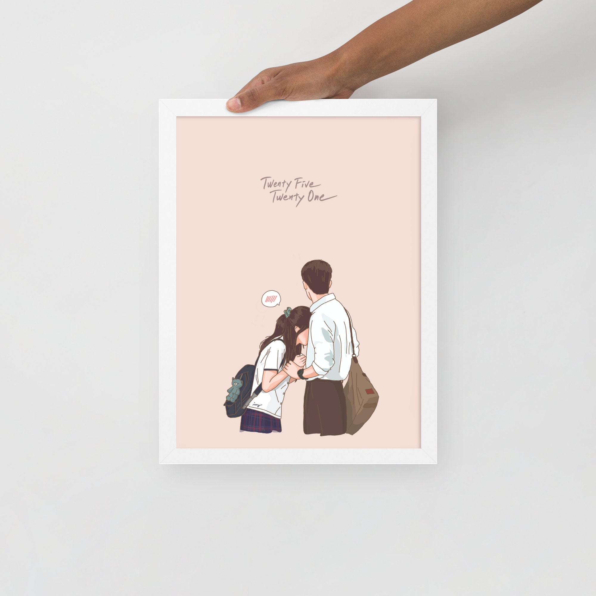 Twenty Five Twenty One Poster Awkward Heedo 25 21 Kdrama - Etsy