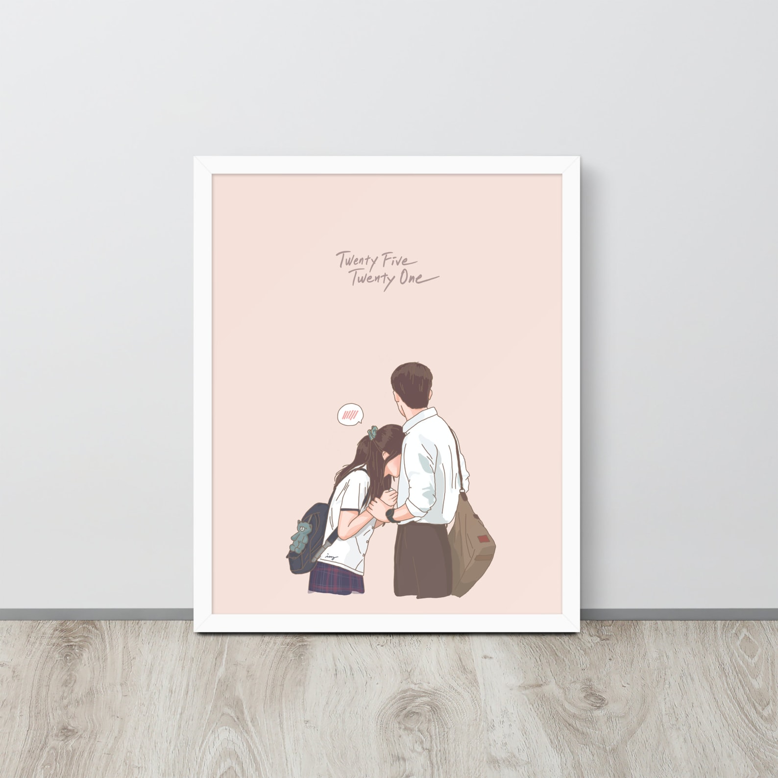 Twenty Five Twenty One Poster - Awkward Heedo | 25 21 Kdrama | Nam Joo ...
