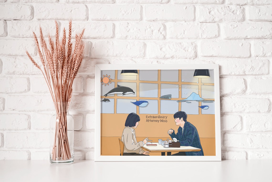 Extraordinary Attorney Woo Kdrama Poster horizontal Park - Etsy