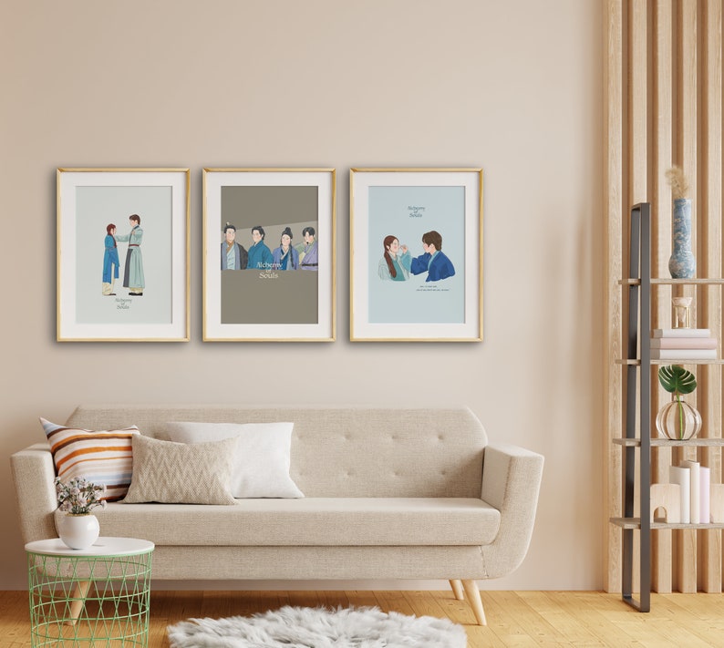 Blushing Mudeok Alchemy of Souls Kdrama Poster Lee Jae - Etsy