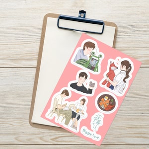 Hidden Love Cdrama Sticker Sheet | Chen Zhe Yuan | Zhao Lu Si | Cdrama ...