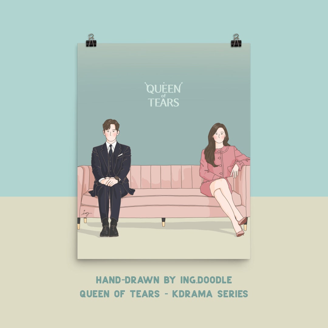 Queen of Tears - Kdrama Fan Art Poster | Kim Soo Hyun | Kim Ji Won ...