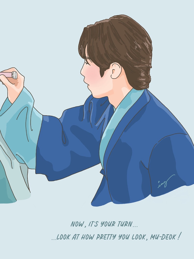 Blushing Mudeok Alchemy of Souls Kdrama Poster Lee Jae - Etsy