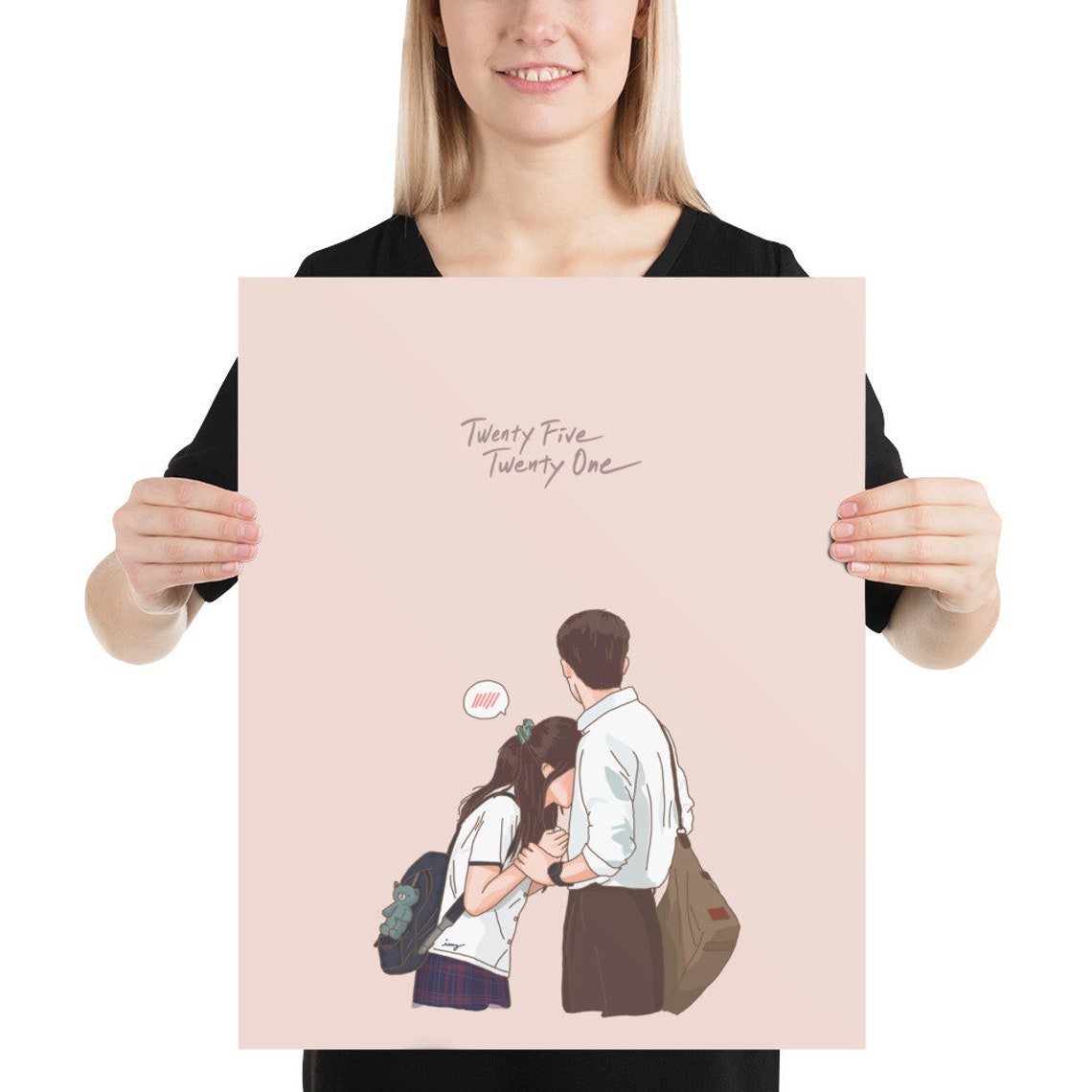 Twenty Five Twenty One Poster Awkward Heedo 25 21 Kdrama - Etsy