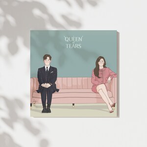 Queen of Tears - Kdrama Fan Art Poster | Kim Soo Hyun | Kim Ji Won ...