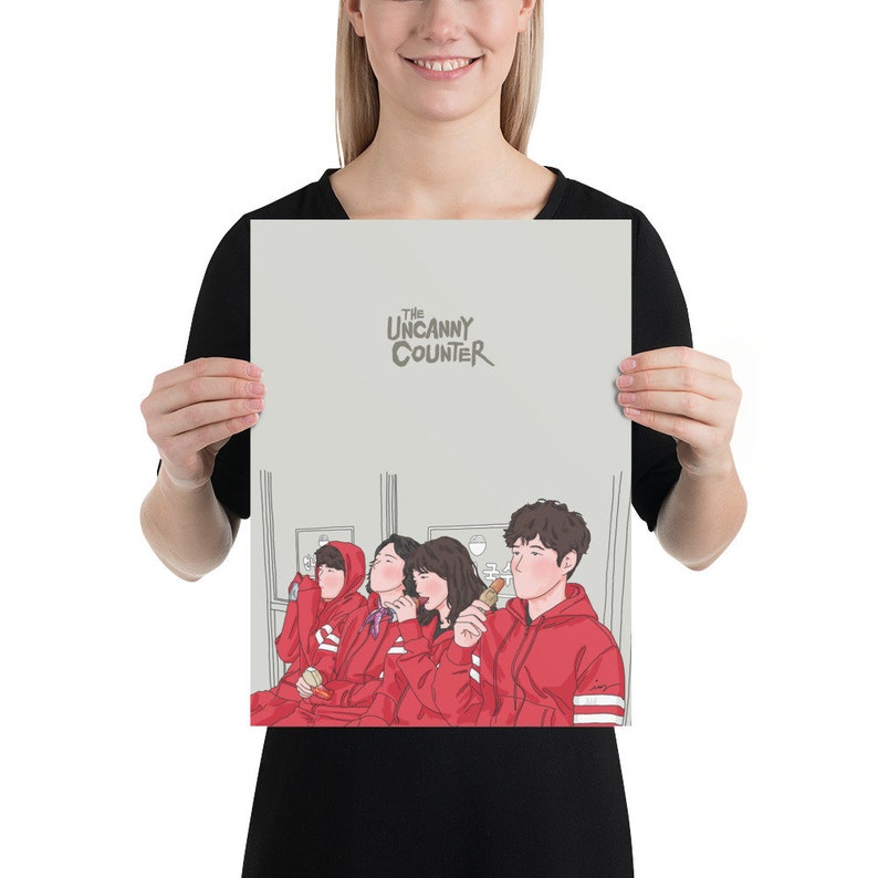 The Uncanny Counter Kdrama Poster Kim Se Jeong Jo Byeong - Etsy