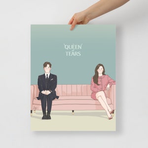 Queen of Tears - Kdrama Fan Art Poster | Kim Soo Hyun | Kim Ji Won ...