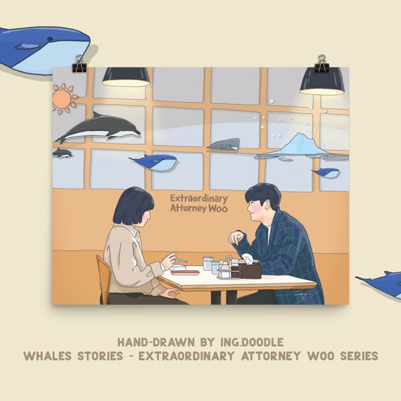 Extraordinary Attorney Woo Kdrama Poster horizontal Park - Etsy Hong Kong