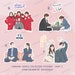 Kdrama Couple Sticker Part 2 Kdrama Squad Sticker Kdrama - Etsy
