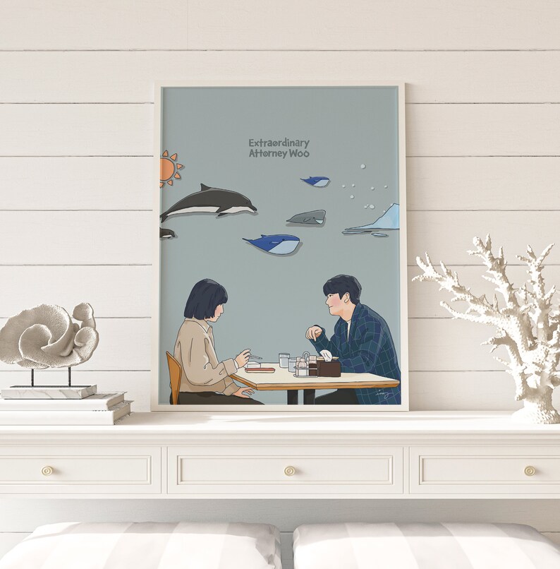 Extraordinary Attorney Woo Kdrama Poster Park Eun Bin Kang - Etsy