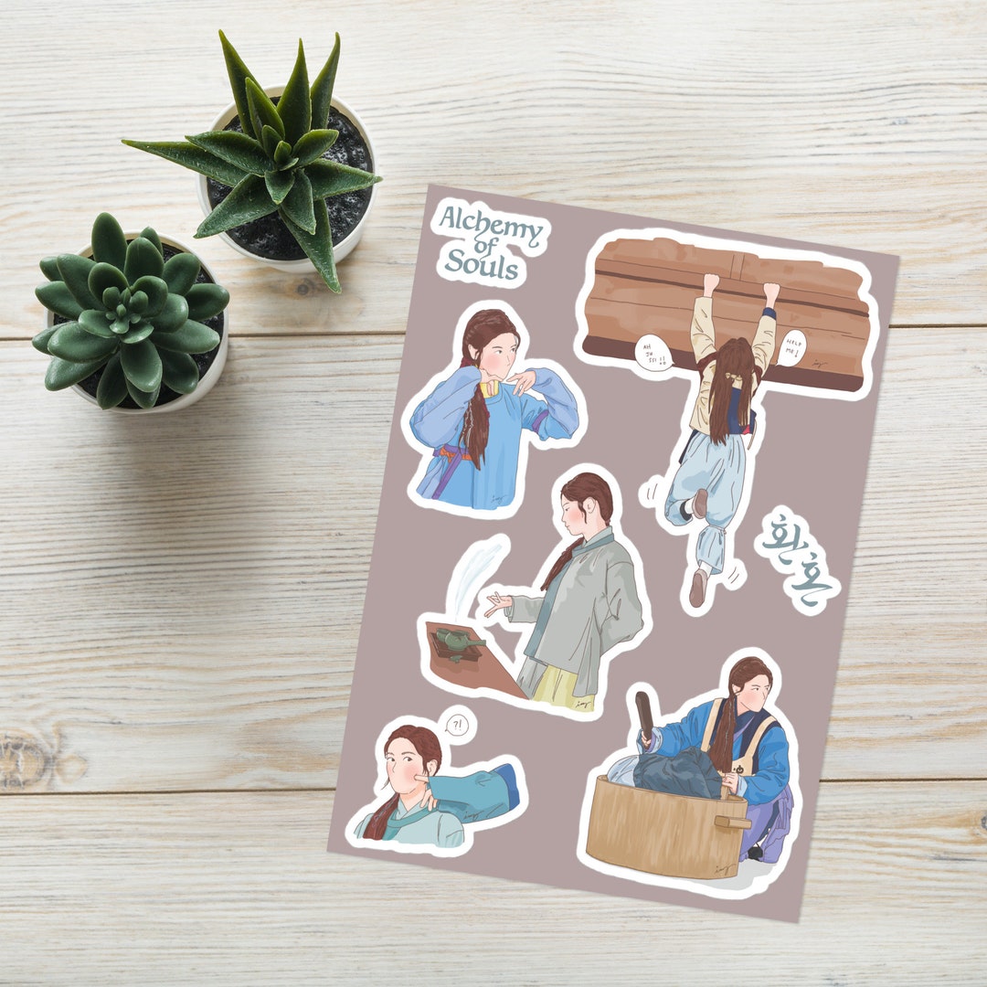 Mudeok "style" Alchemy of Souls Sticker Sheet | Jung so Min | Kdrama ...