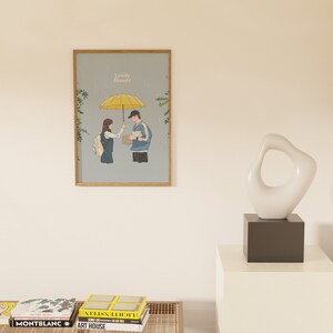 Lovely Runner - Yellow Umbrella - Kdrama Poster | Byeon Woo Seok | Kim ...
