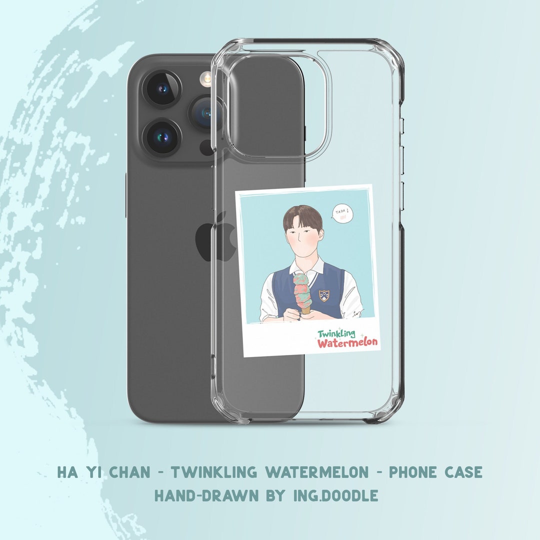 Ha Yi Chan polaroid Style Twinkling Watermelon Kdrama Phone Case Choi ...