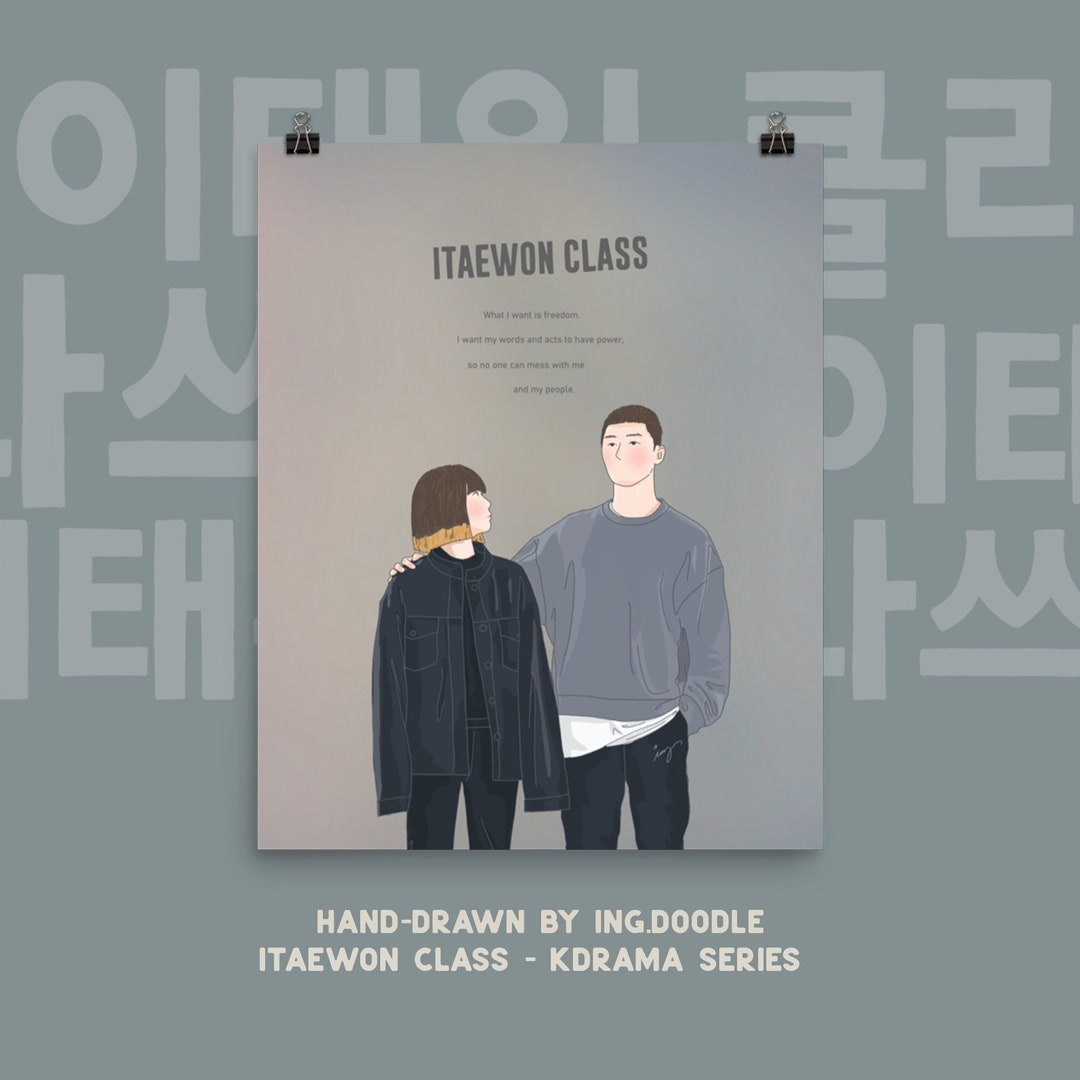 Itaewon Class - Kdrama Poster | Park Seo Joon | Kim Da Mi | Kdrama ...