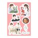 Hidden Love Cdrama Sticker Sheet Chen Zhe Yuan Zhao Lu Si Cdrama Fan ...