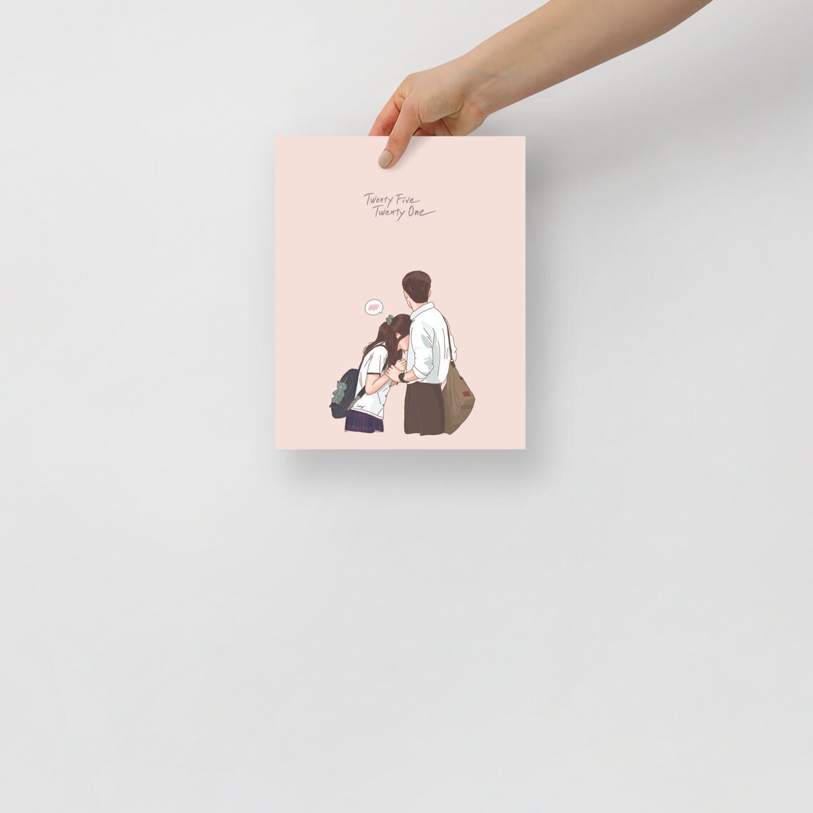 Twenty Five Twenty One Poster Awkward Heedo 25 21 Kdrama - Etsy