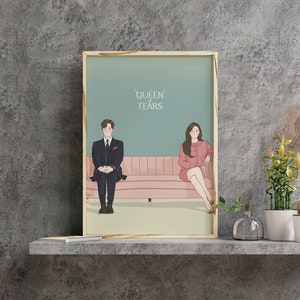 Queen of Tears - Kdrama Fan Art Poster | Kim Soo Hyun | Kim Ji Won ...