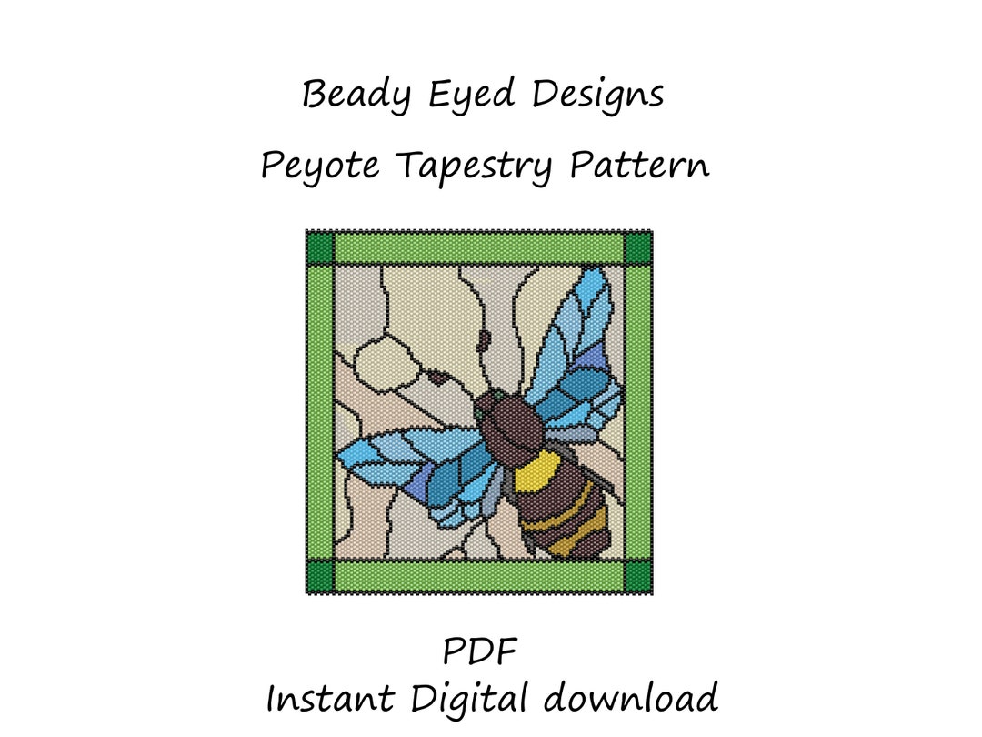 Peyote Tapestry Beading Pattern - Etsy