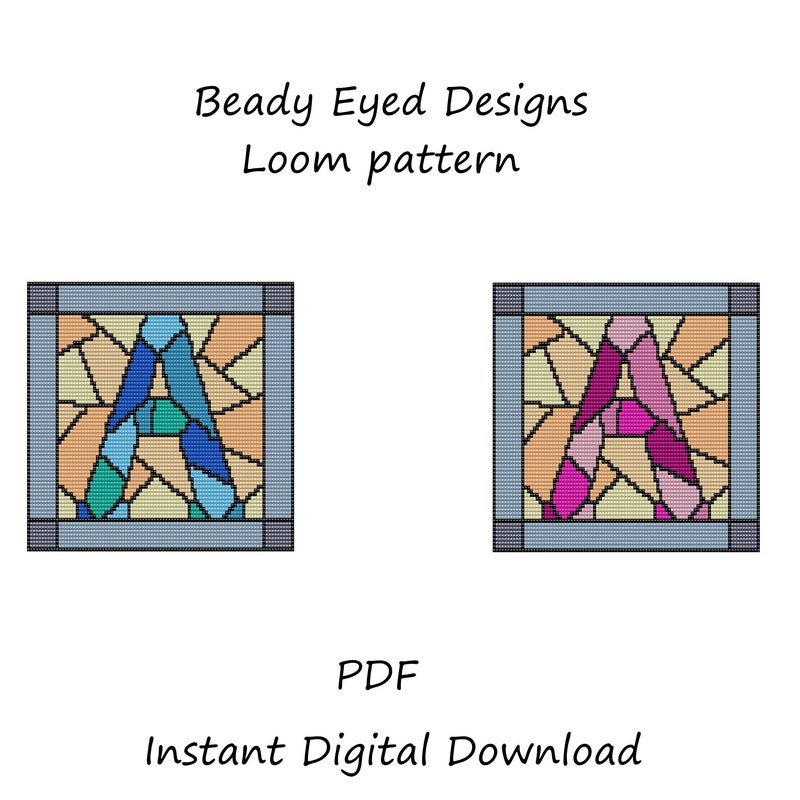 Loom Bead Alphabet - Etsy