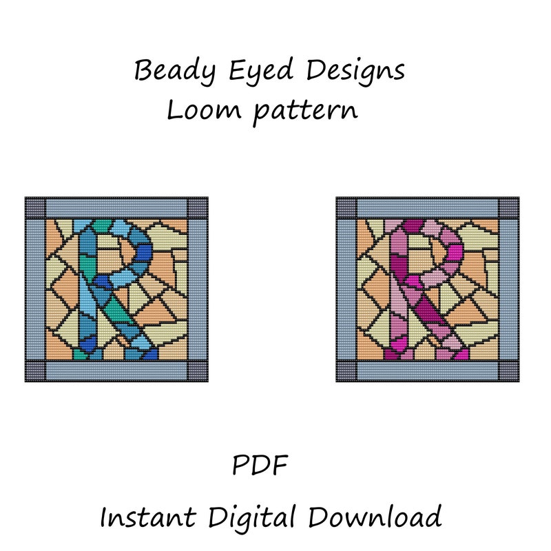 Loom Bead Alphabet - Etsy