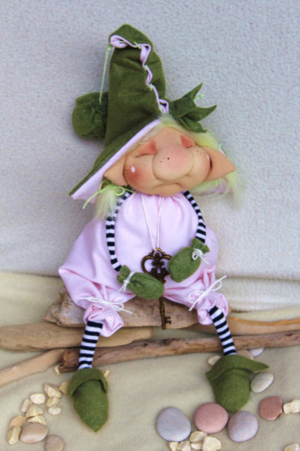 PDF Pattern Tutorial Elfo Custode Della Casa Con Chiave - Etsy