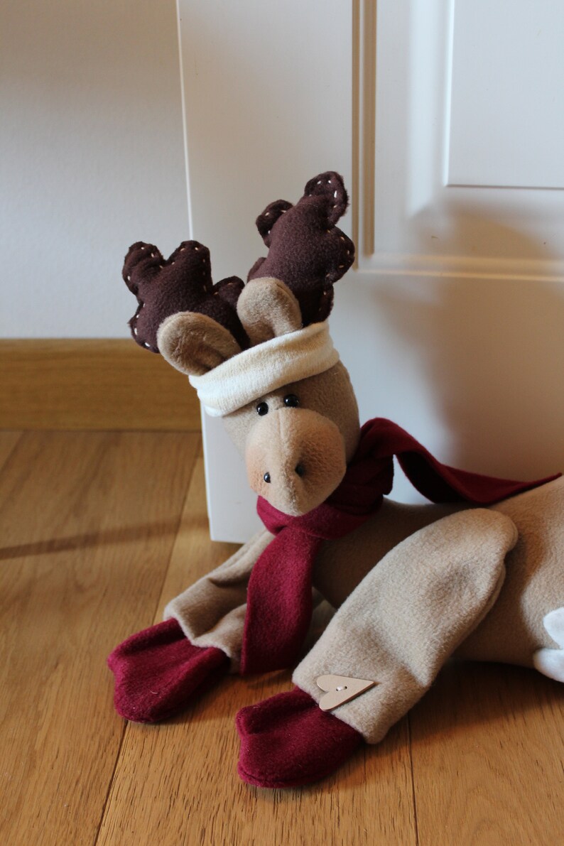 Sewing PDF Moose Draft Excluders Door Stopper Christmas Gift - Etsy
