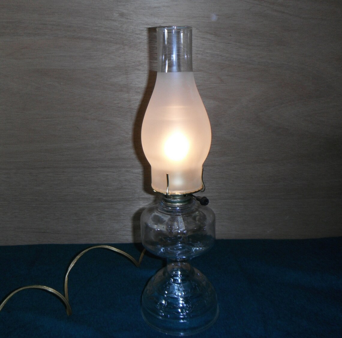 Glass Hurricane Lamp - Etsy