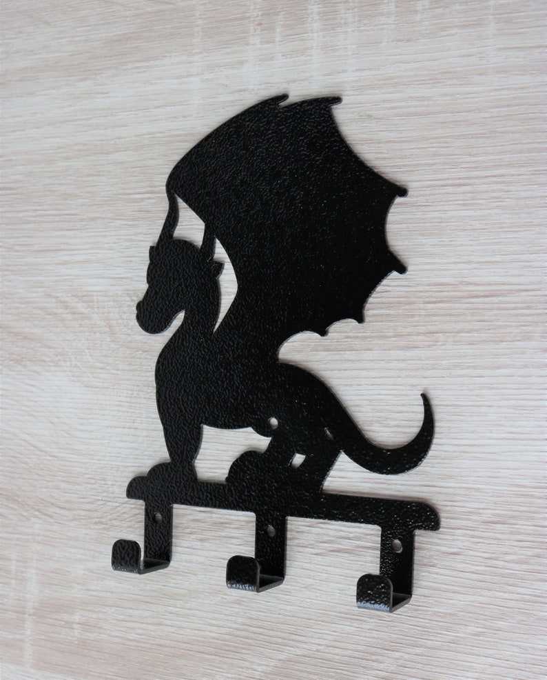 DRAGON Decorative Wall Hook Hanger, Organization Hooks, Metal Key ...