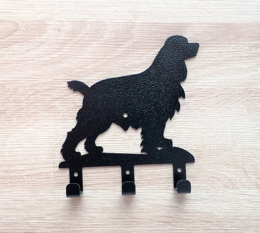 SPRINGER SPANIEL DOG Decorativo Wall Hook Hanger, Ganchos de ...