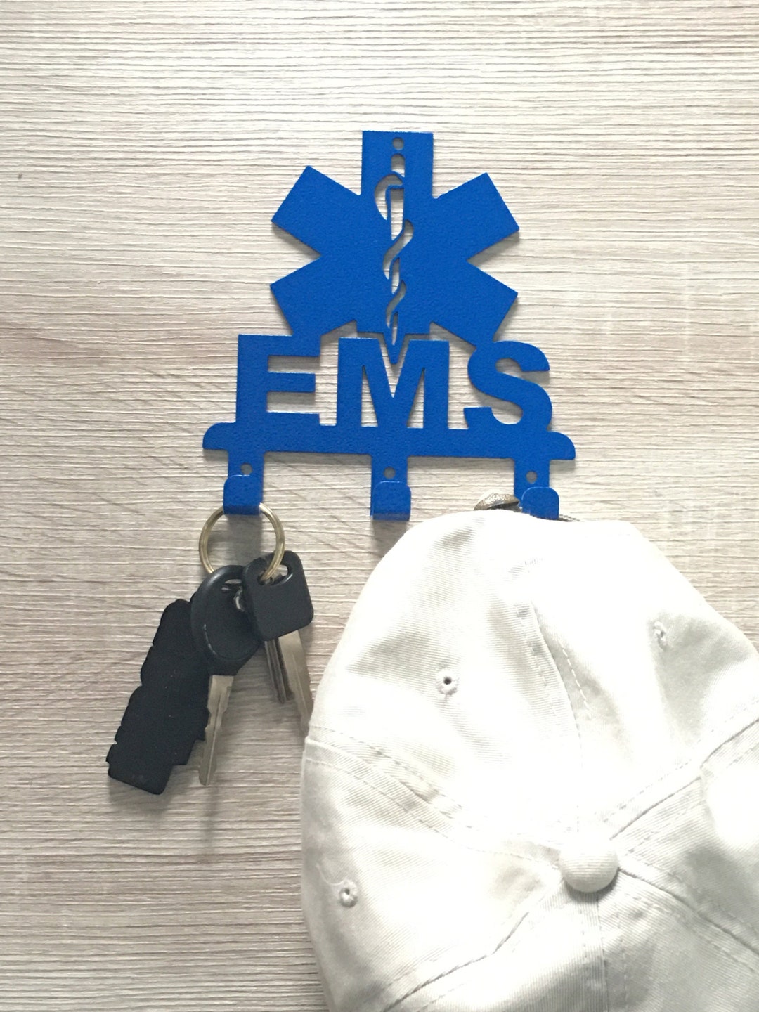 EMS Decorative Wall Hook Hanger, Medical Services Theme Wall Hanger ...