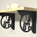 MERMAID Decorative Shelf / Corner Brackets (set of 2), Mermaid Decor ...
