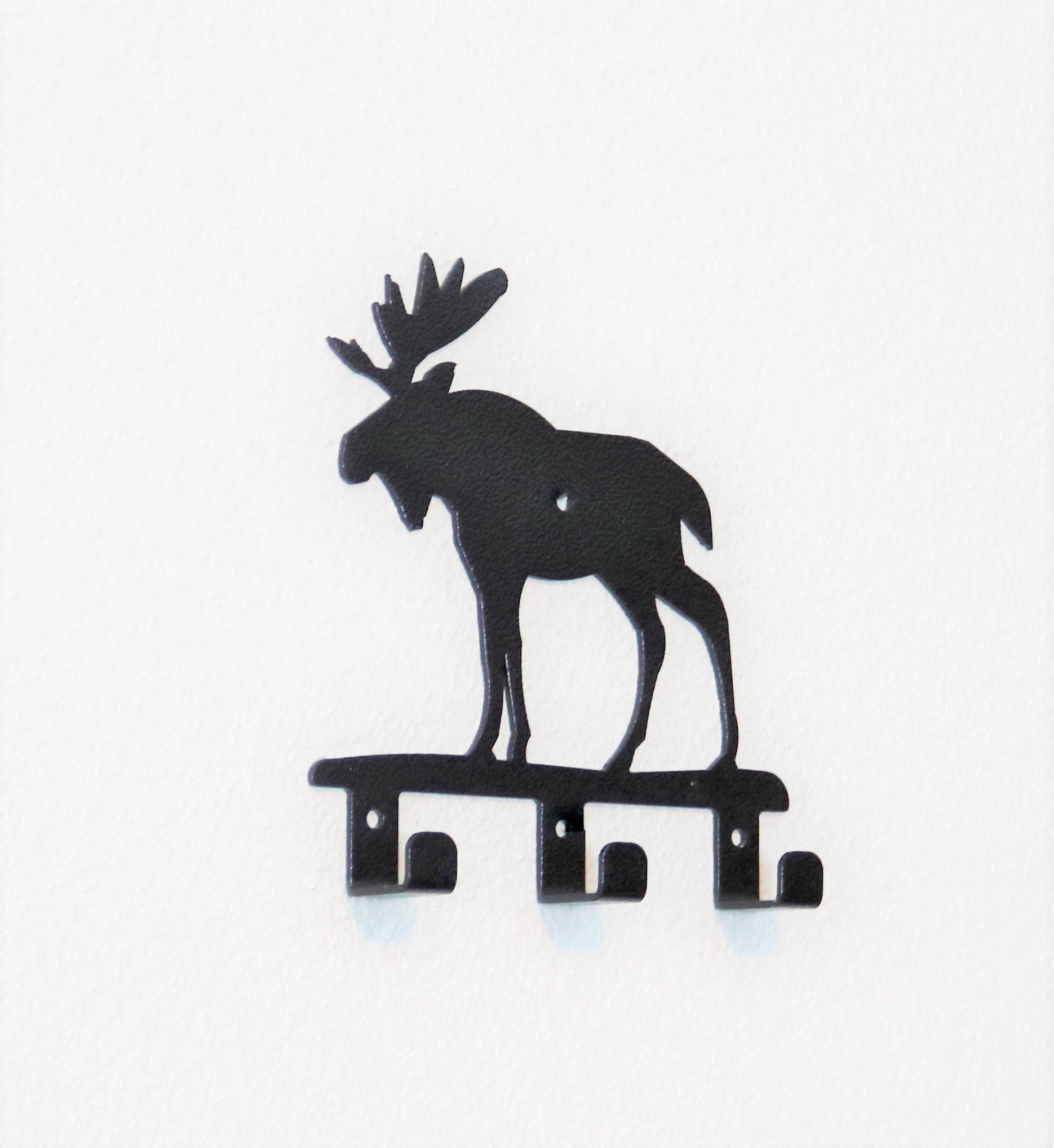 MOOSE Decorative Wall Hook Hanger Moose Decor Organization | Etsy