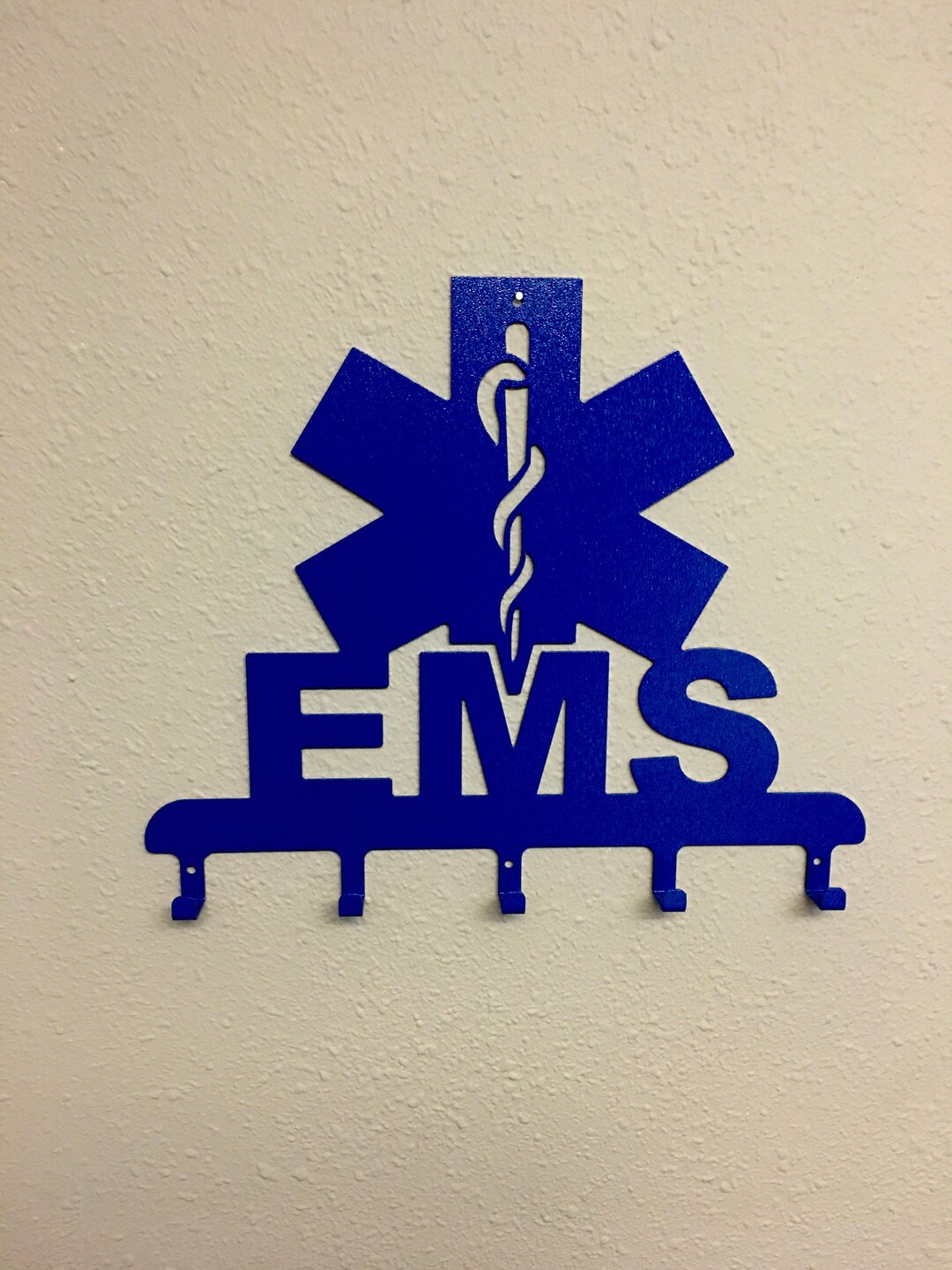 EMS PARAMEDIC EMT Large Size Wall Hook Hanger, First Responder Decor ...
