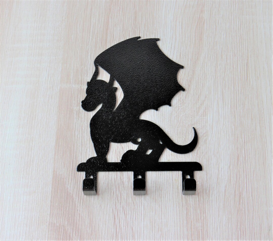 DRAGON Decorative Wall Hook Hanger, Organization Hooks, Metal Key ...