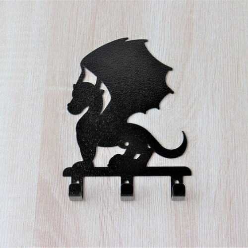 DRAGON Decorative Wall Hook Hanger Organization Hooks Metal - Etsy