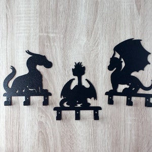 DRAGON Decorative Wall Hook Hanger, Organization Hooks, Metal Key ...